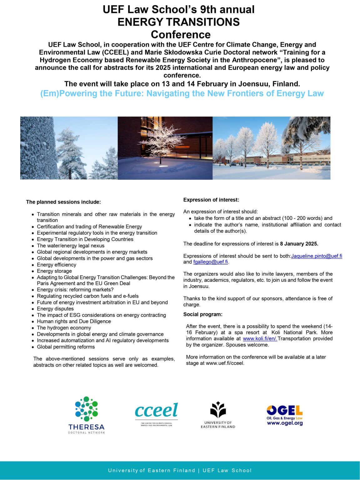 9th annual Energy Transitions Conference 2025 - The Center for Climate ...