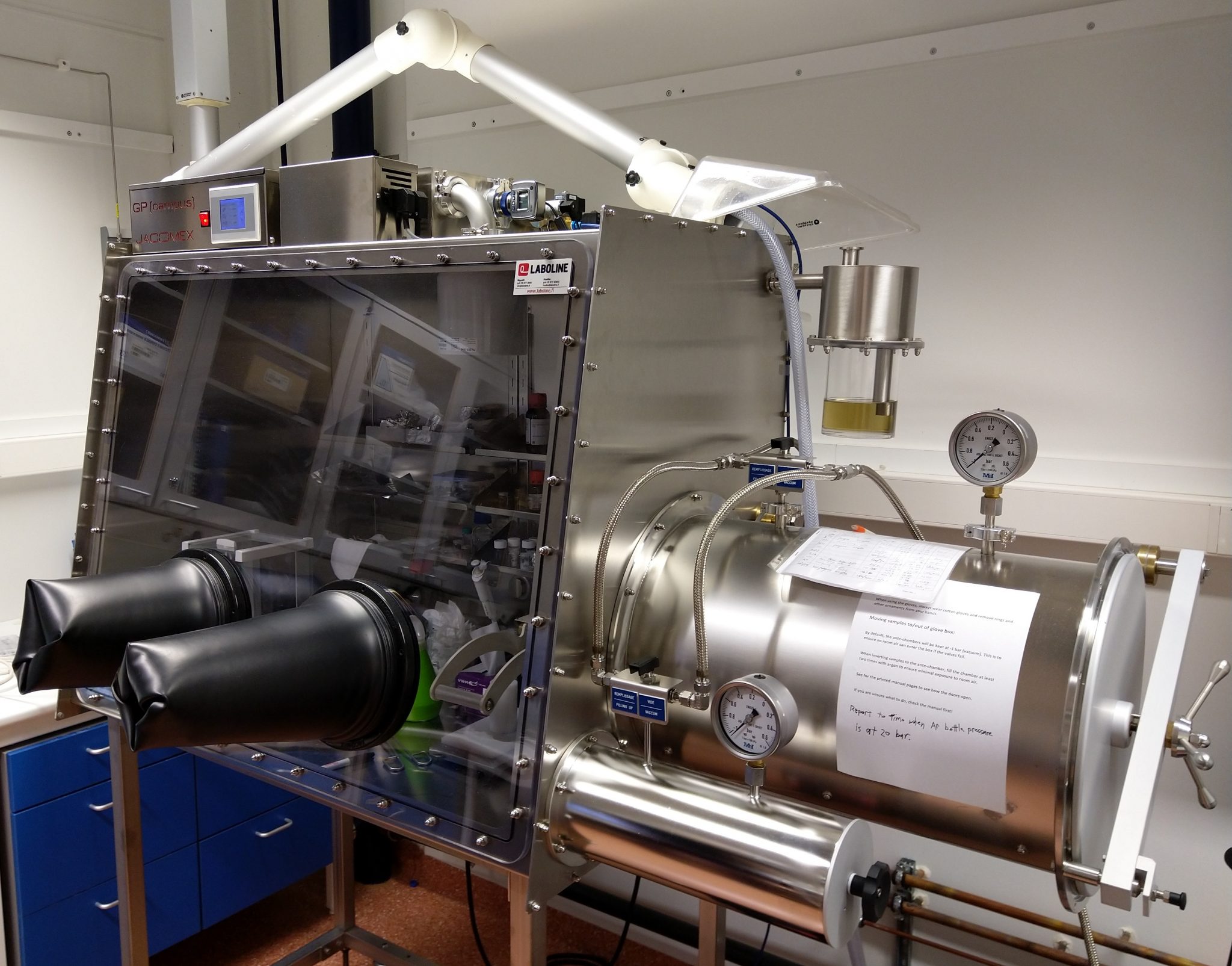 Glove box – Pharmaceutical Physics Group